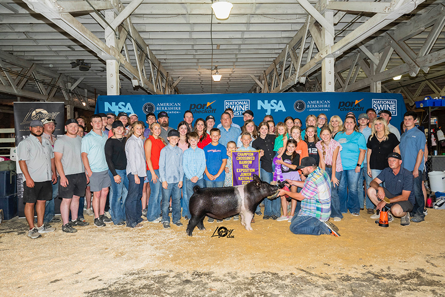 GRAND CHAMPION CROSS BARROW - 2023 The Exposition - Genetic Edge