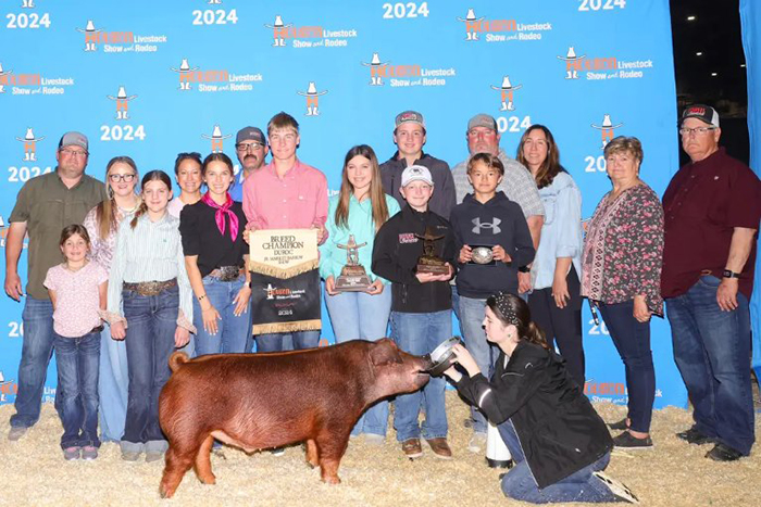 GRAND DUROC BARROW - 2024 Houston Livestock Show - Genetic Edge